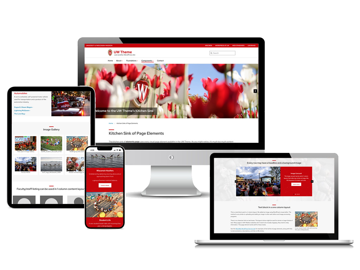 UW Theme Classic – Previous version of UW-Madison's WordPress theme ...